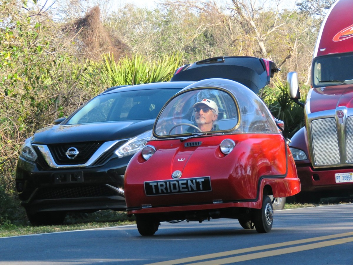 A Tiny Peel Trident Spotted at Amelia Island | Mind Over Motor