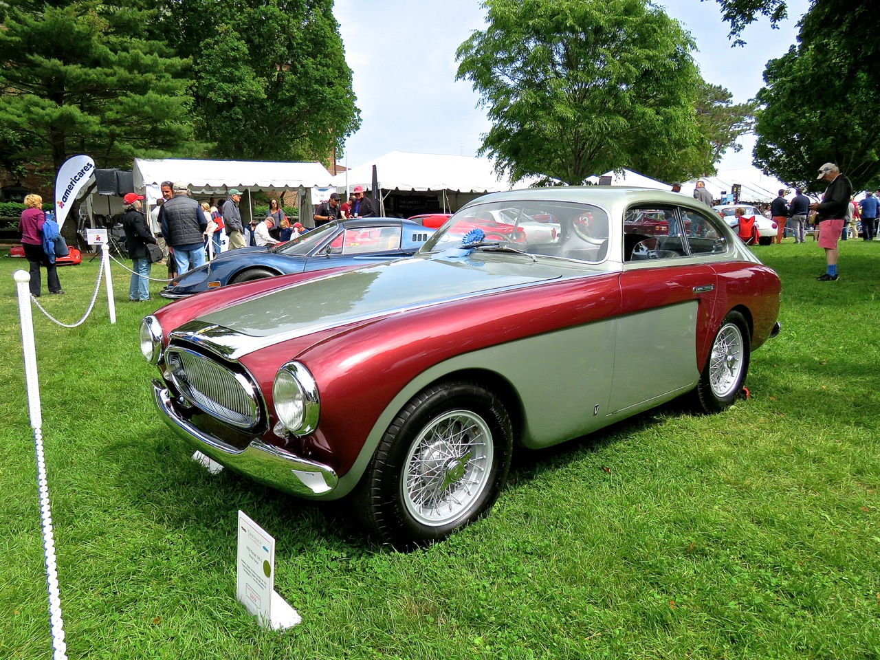 1950 Ferrari 195 S by Vignale at the Greenwich Concours | Mind Over Motor