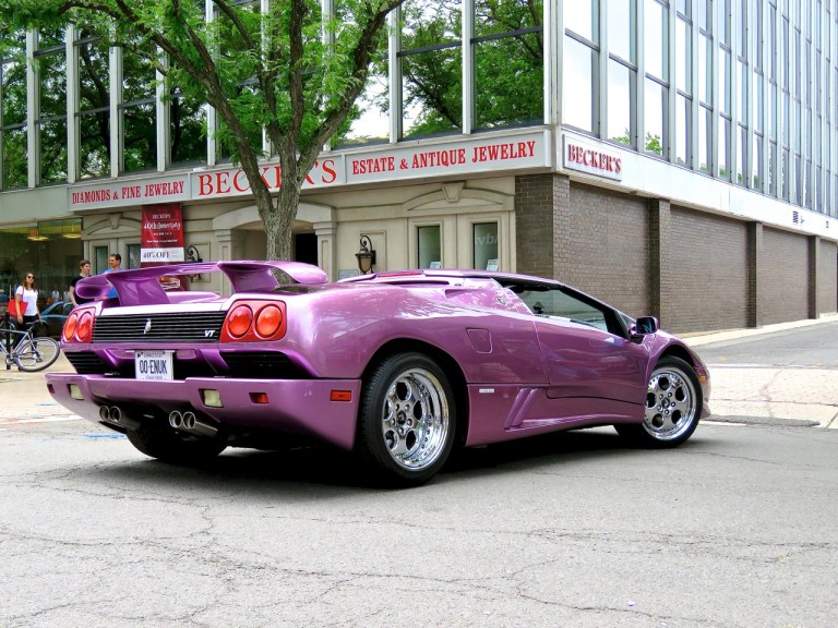 Lamborghini Diablo VT Roadster: The Devil Wears Purple | Mind Over Motor